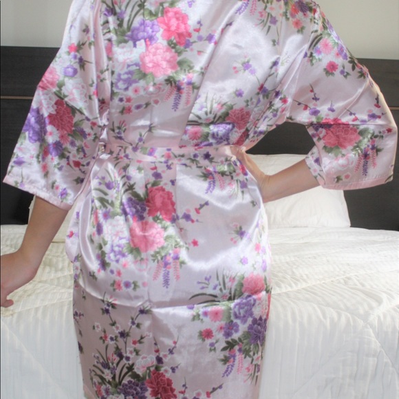 Dresses | Bridal Floral Kimono Bridesmaids Robe Set Of 7 | Poshmark